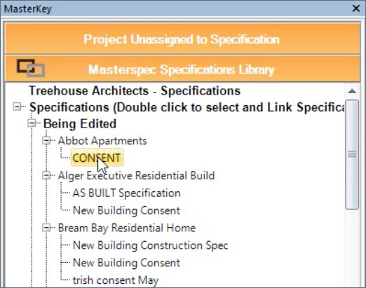 MasterKey for Revit - Linking to Masterspec - Masterspec